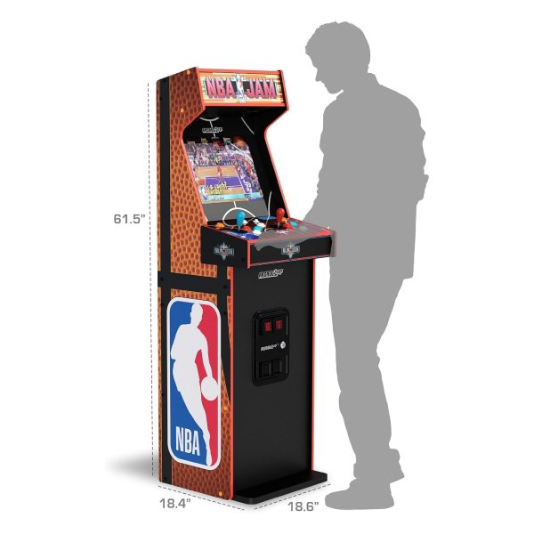 NBA Jam 2-Player Deluxe Arcade Machine - Ayron X
